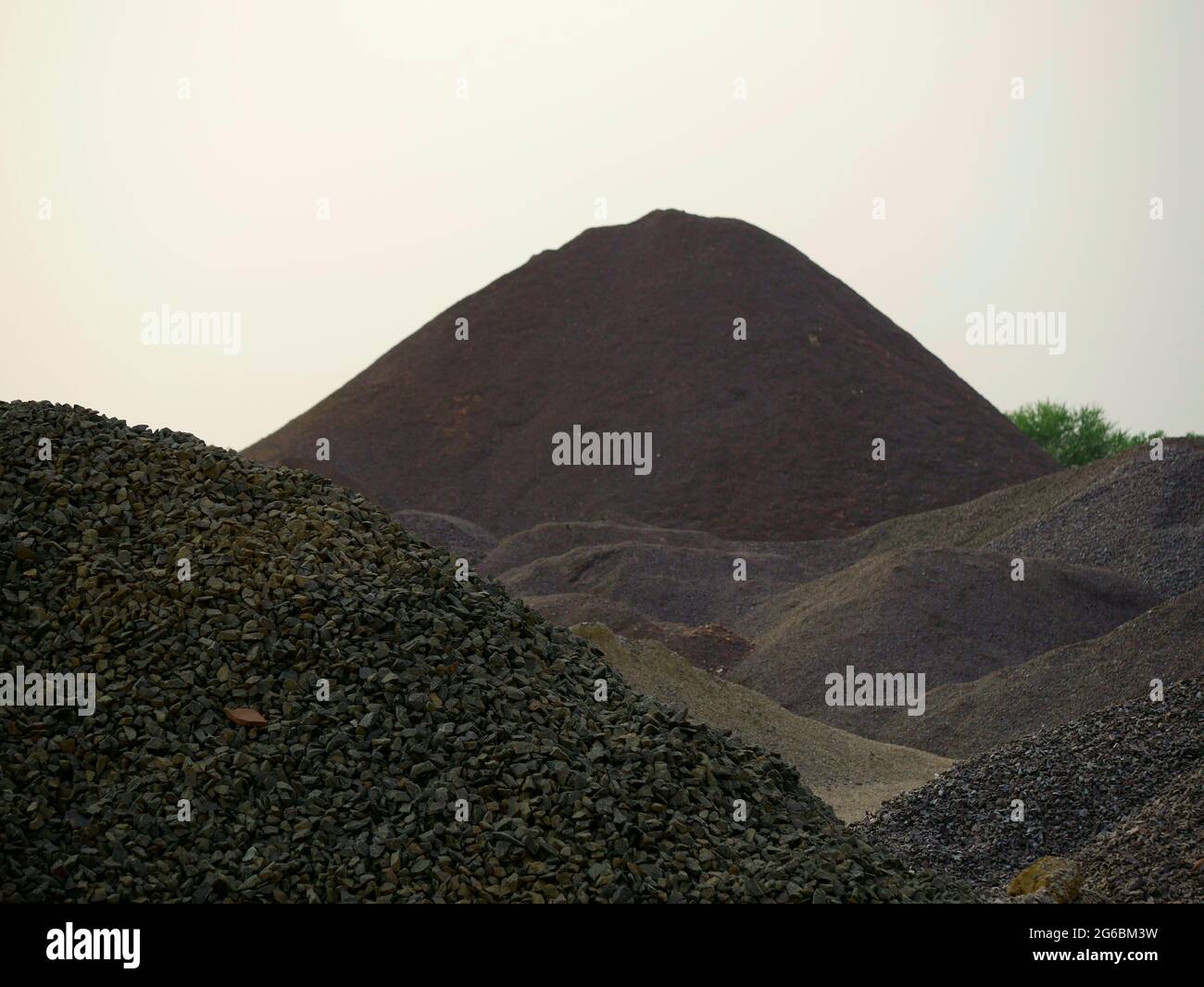 concrete raw material stock presented at sky background Stock Photo - Alamy