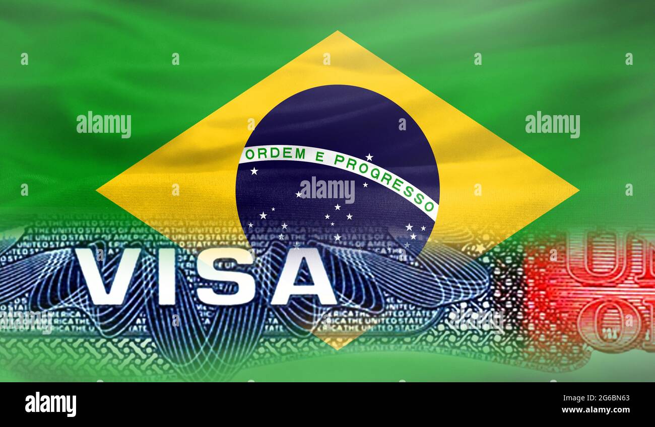 Brazil passport stamp hi-res stock photography and images - Alamy