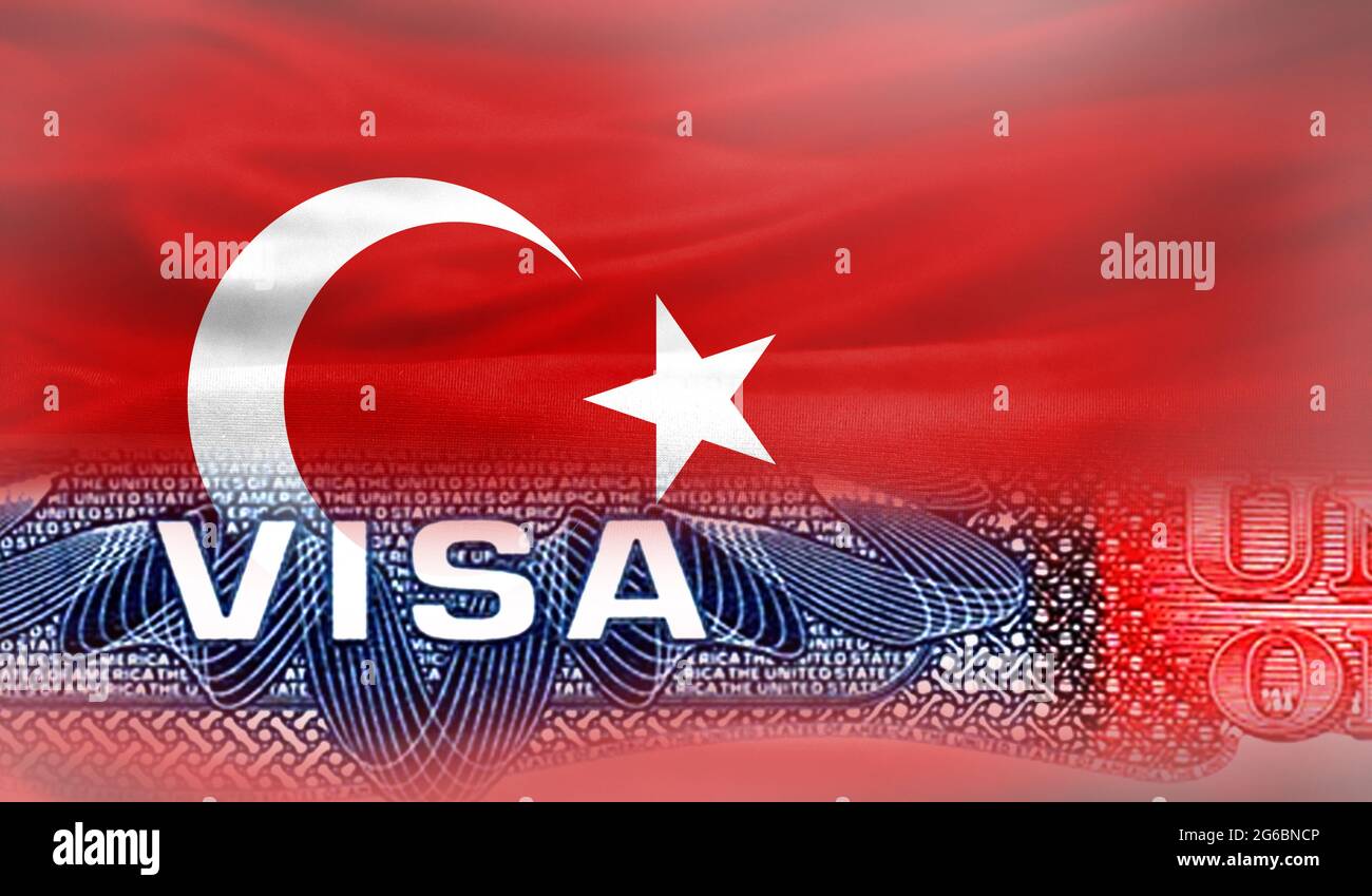 Passport stamp visa turkey hi-res stock photography and images - Alamy