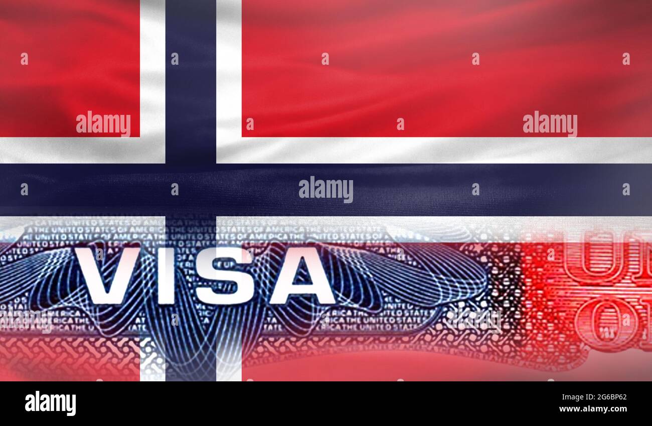 Norway passport stamp hi-res stock photography and images - Alamy