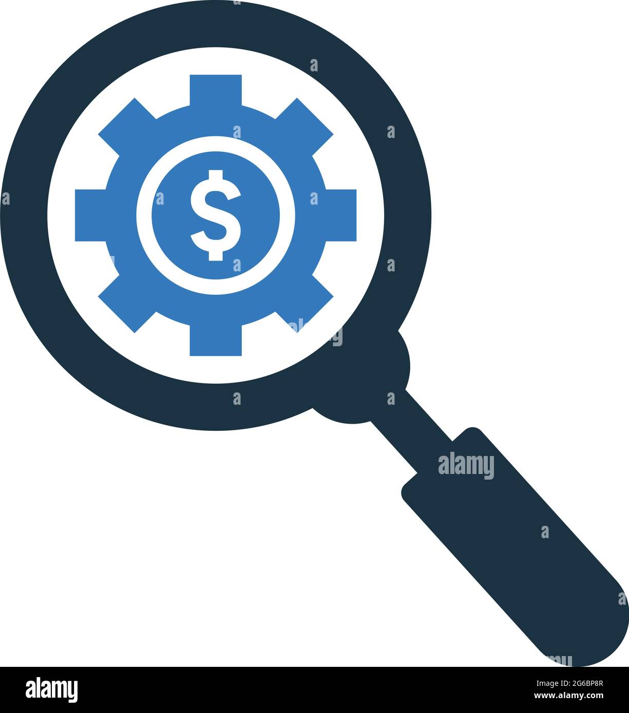 Audit inspection finance icon vector hi-res stock photography and ...