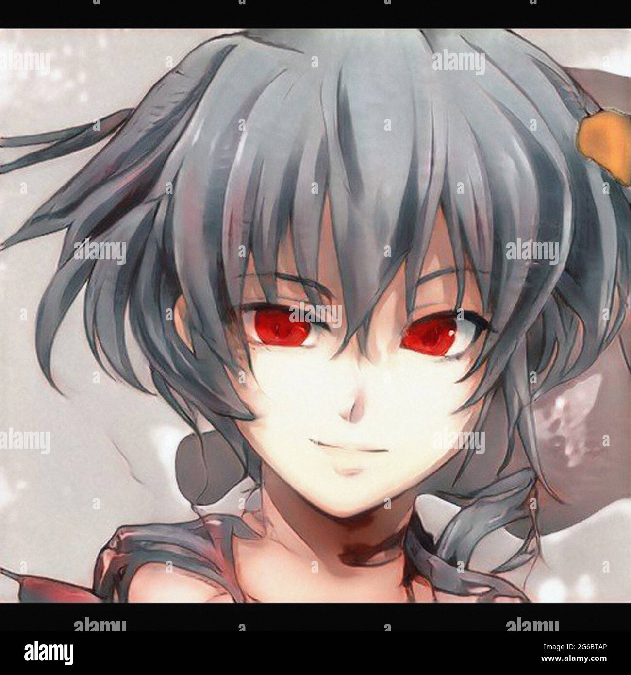 Anime character portrait illustration art Stock Photo - Alamy