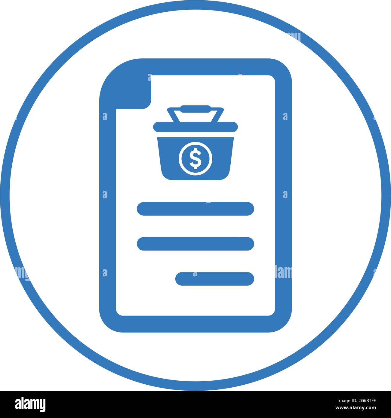 Commercial order Stock Vector Images - Alamy