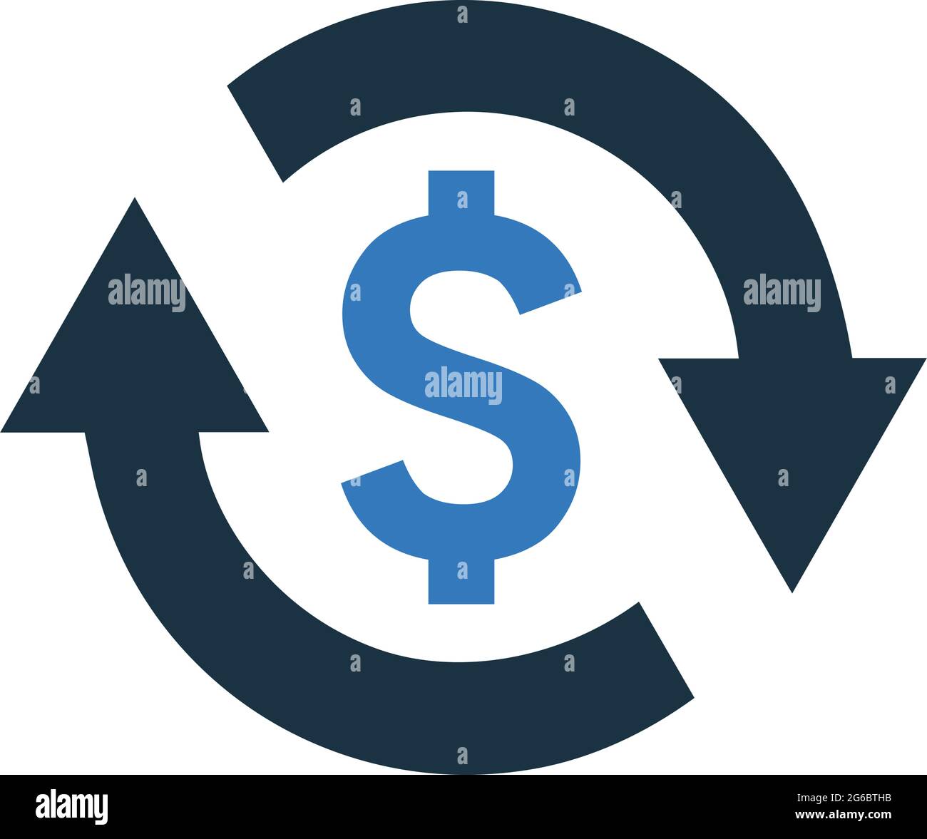 Money circulation Stock Vector Images - Alamy