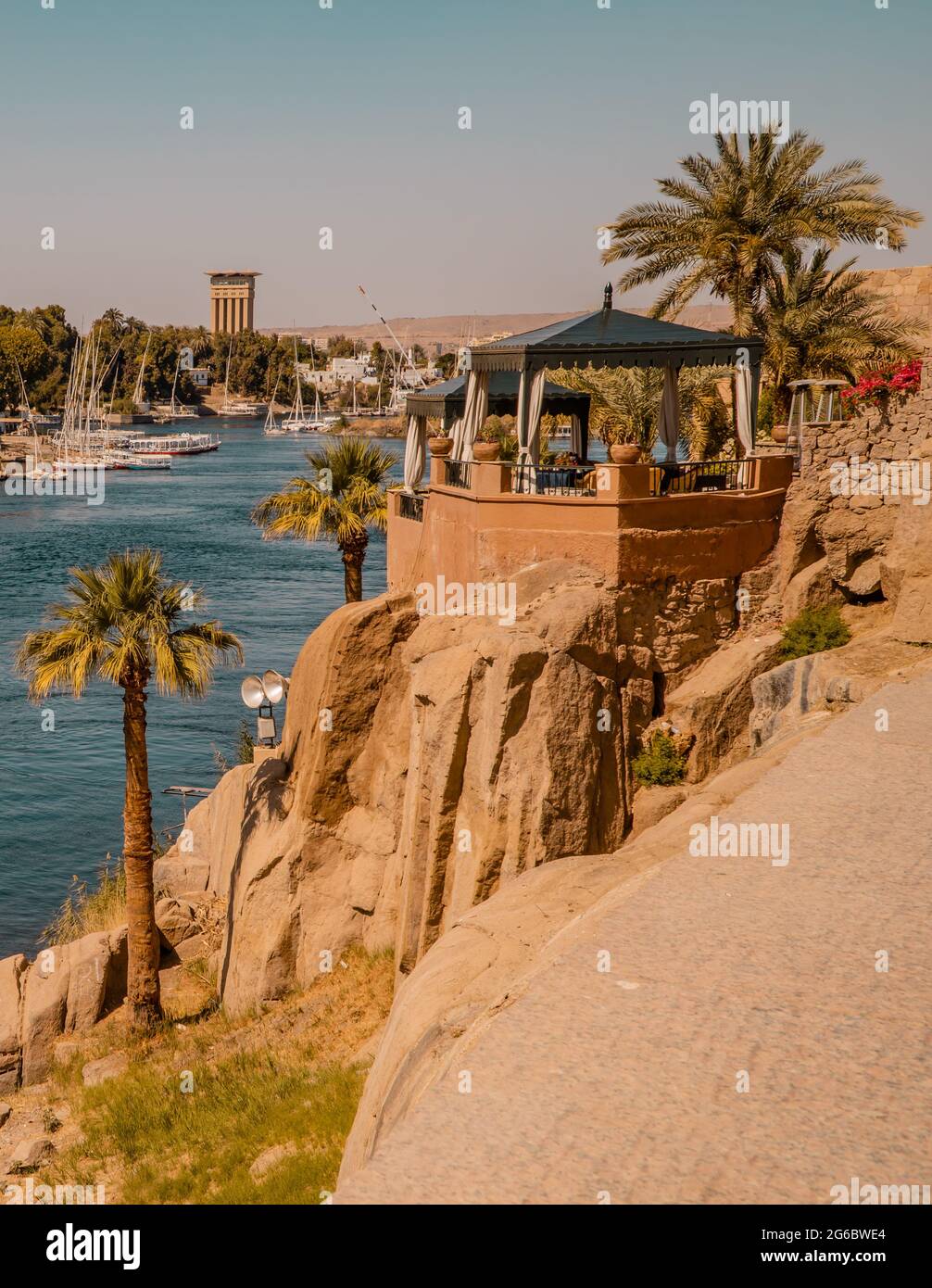 The famous Old Cataract Hotel in Aswan, Egypt Stock Photo - Alamy