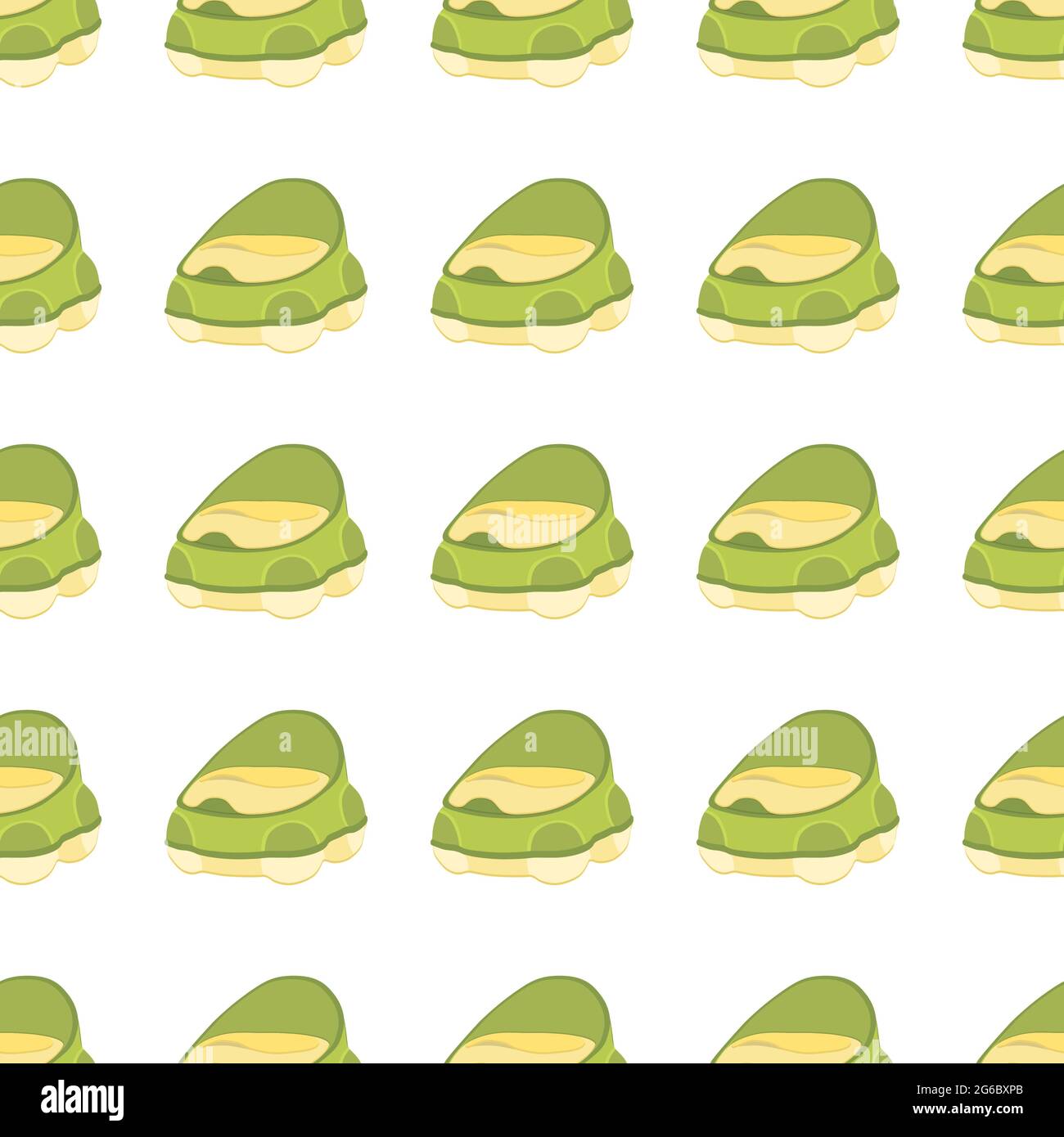 Abstract seamless plastic baby pots with comfortable handle, kid potty ...