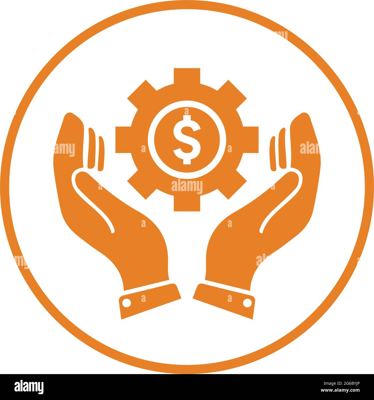 Maintenance, support, hands icon - Vector EPS file. Perfect use for ...