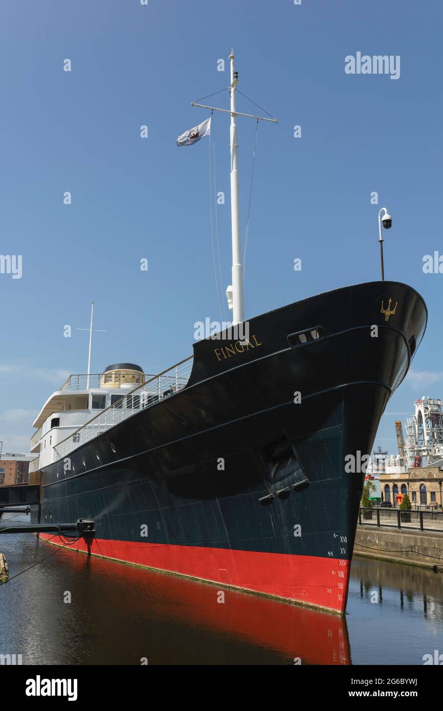 Fingal luxury historic hotel ship Leith harbour Leith Edinburgh ...