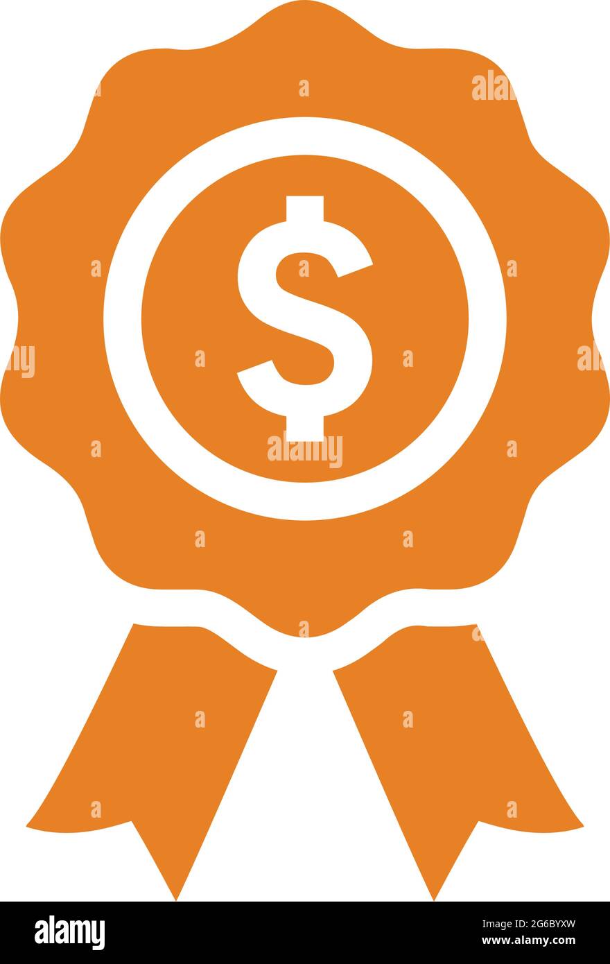 Dollar badge Stock Vector Images - Alamy