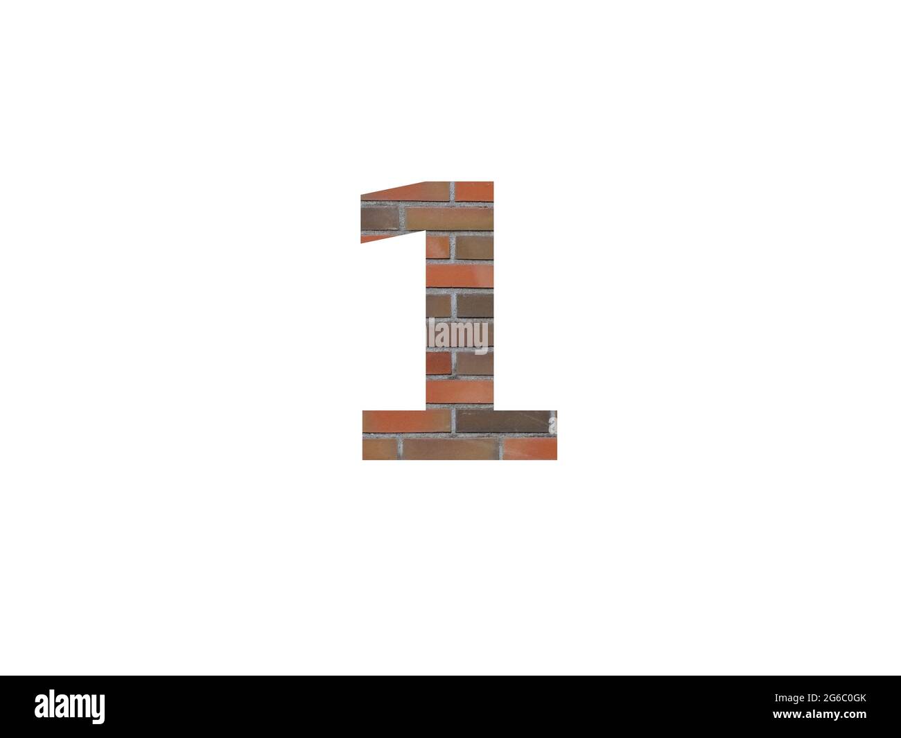 Number one 1 in letter letters Cut Out Stock Images & Pictures - Alamy