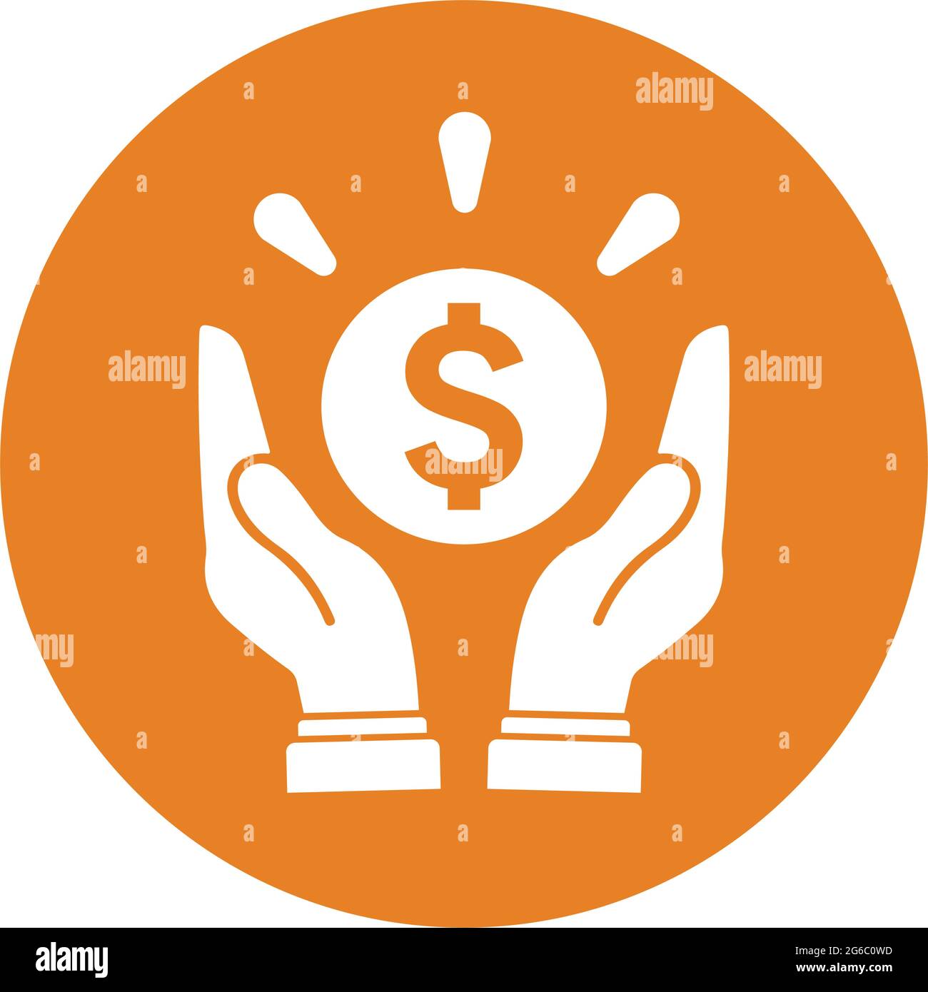 Prosperity, finance icon - Simple editable vector EPS file Stock Vector ...