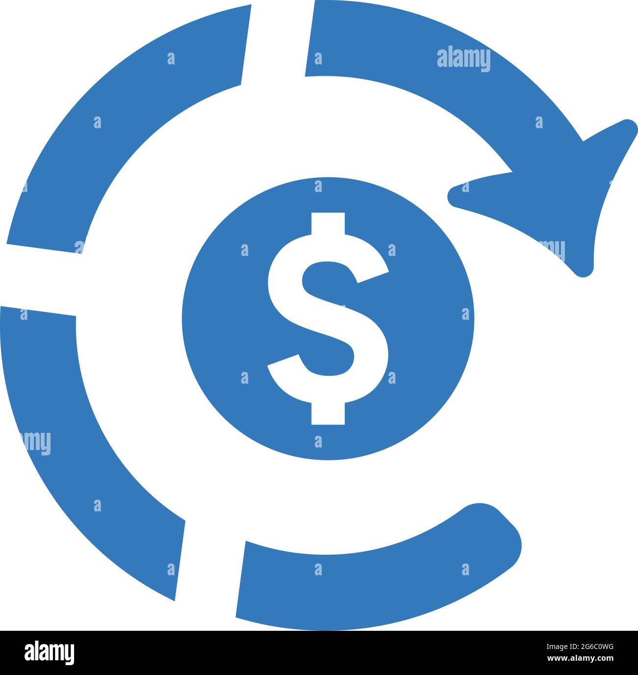 Refund, restore, money back icon - Simple editable vector EPS file ...