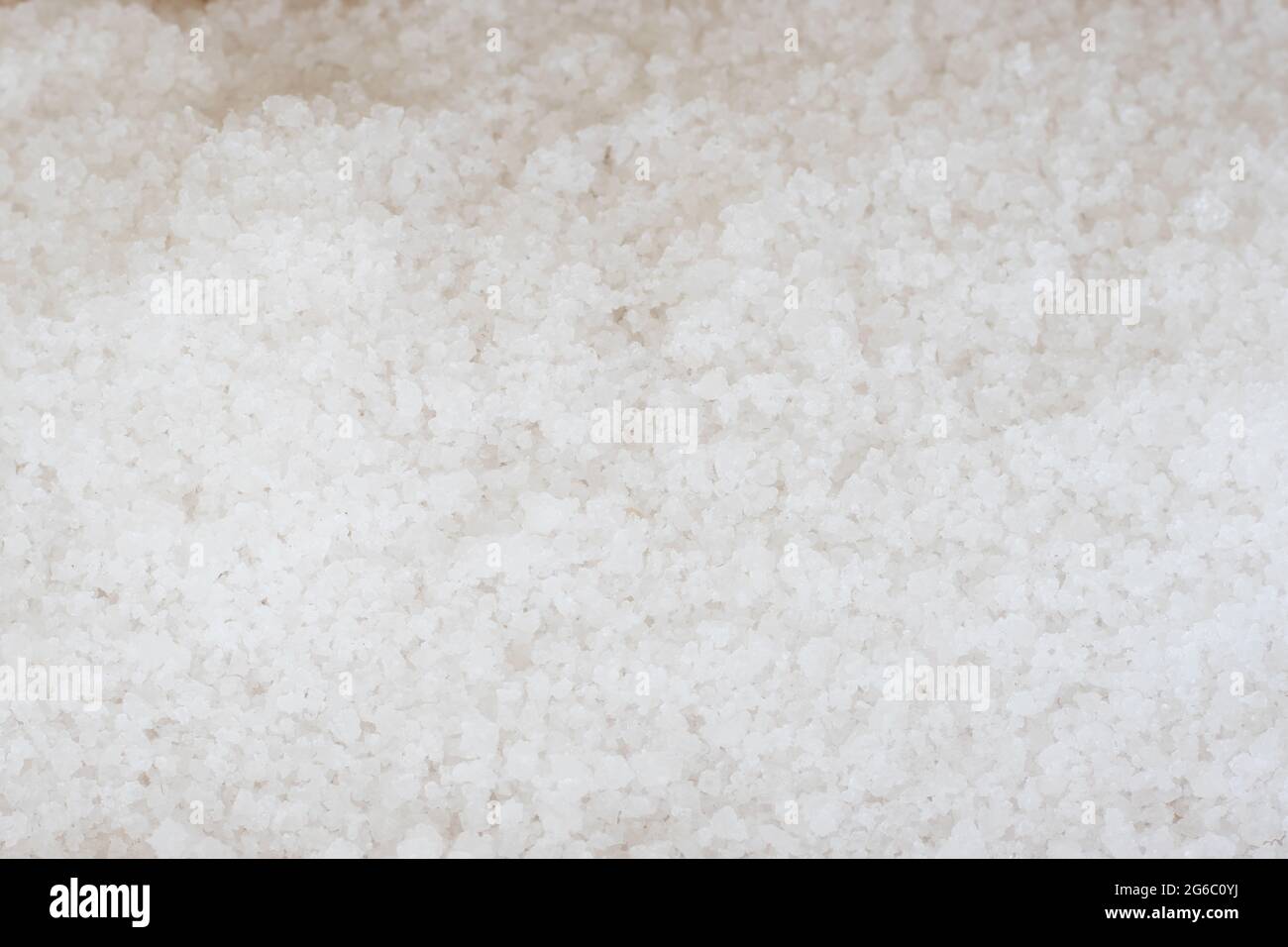 Full frame, high angle view of sea salt for using as background ...