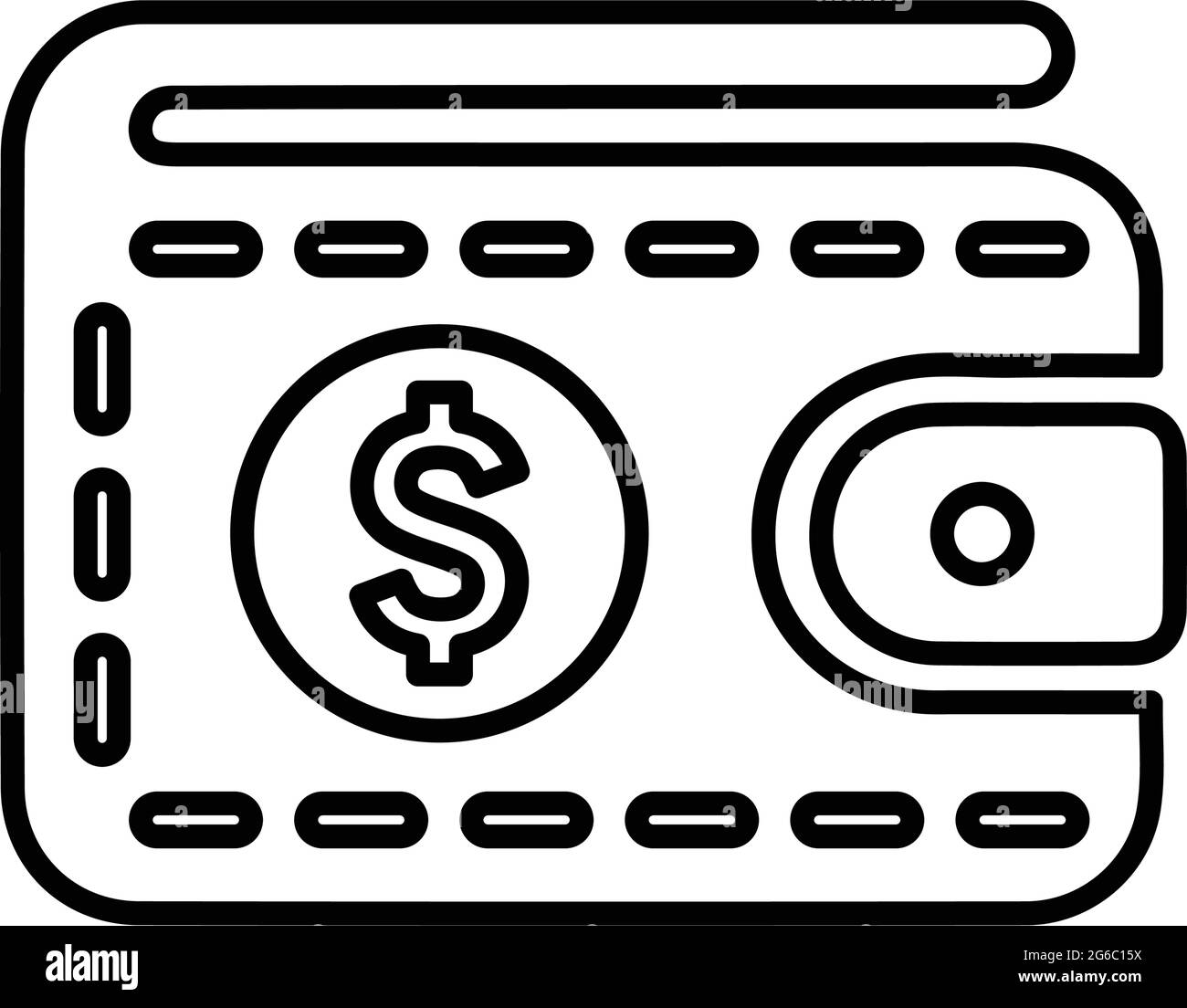 Money, wallet, dollar icon - Vector EPS file. Perfect use for print ...