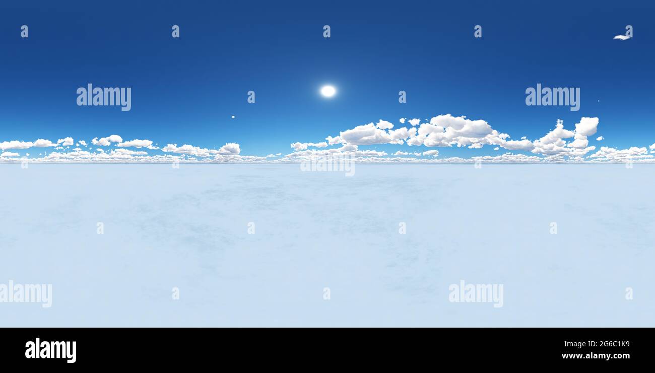 Seamless sky hdri panorama 360 degrees angle view with zenith and ...