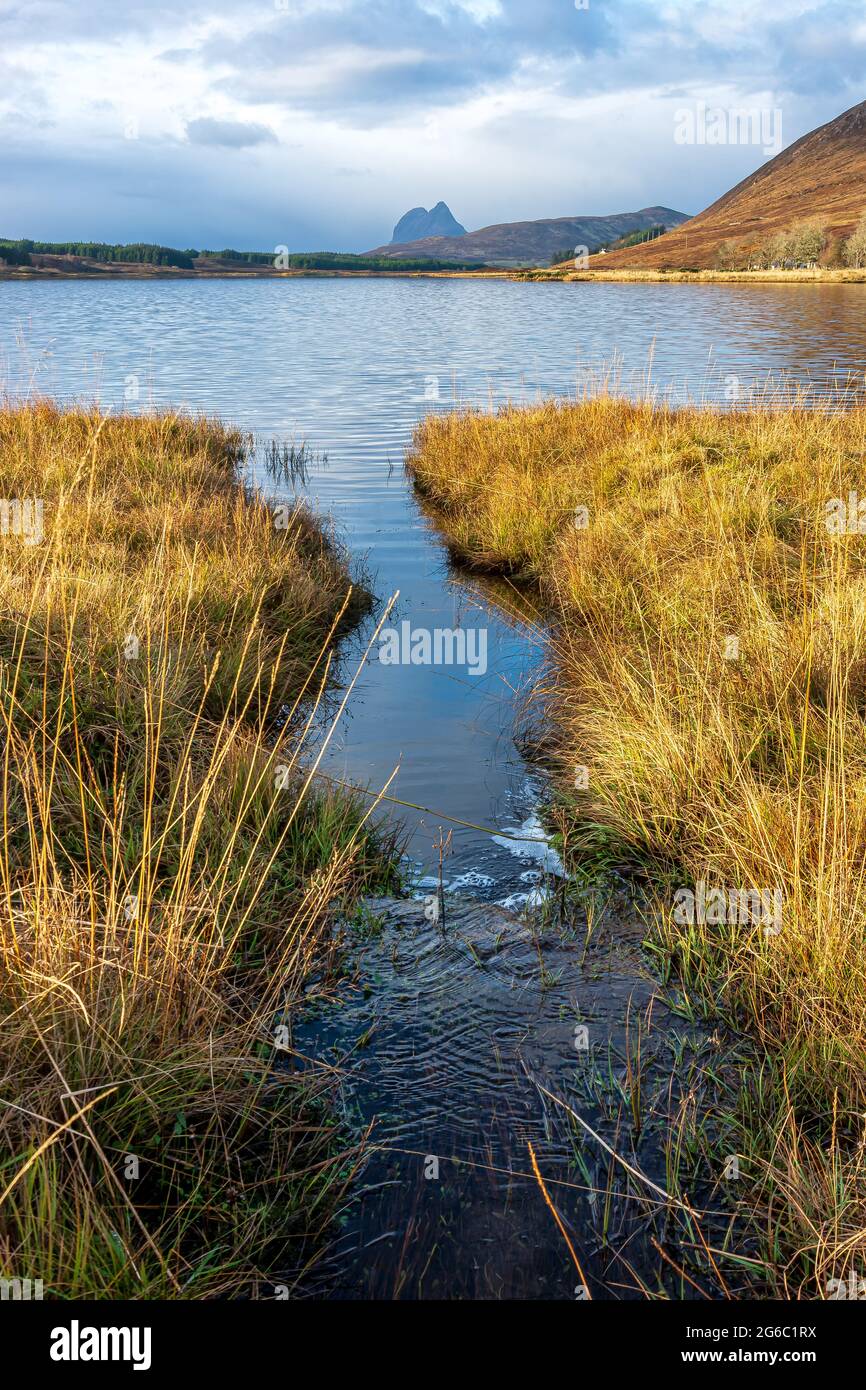 Suilven, Sutherland, Scotland, United Kingdom Stock Photo - Alamy