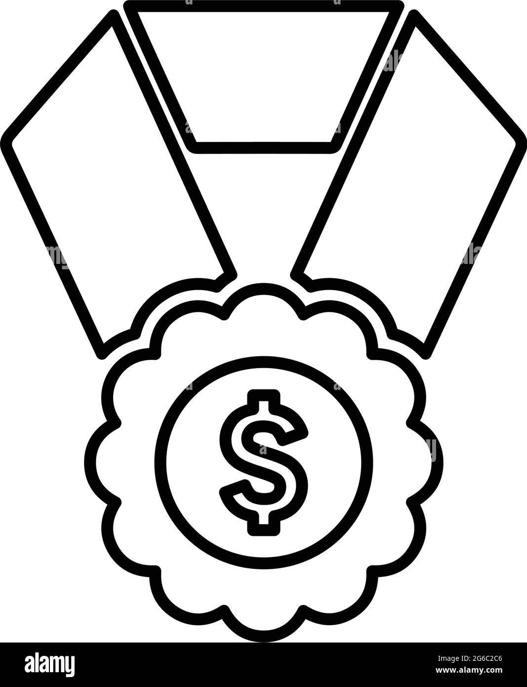 Trophy, financial, money award icon - Simple editable vector EPS file ...