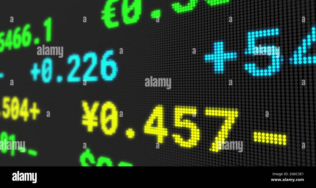 Exchange board black hi-res stock photography and images - Alamy