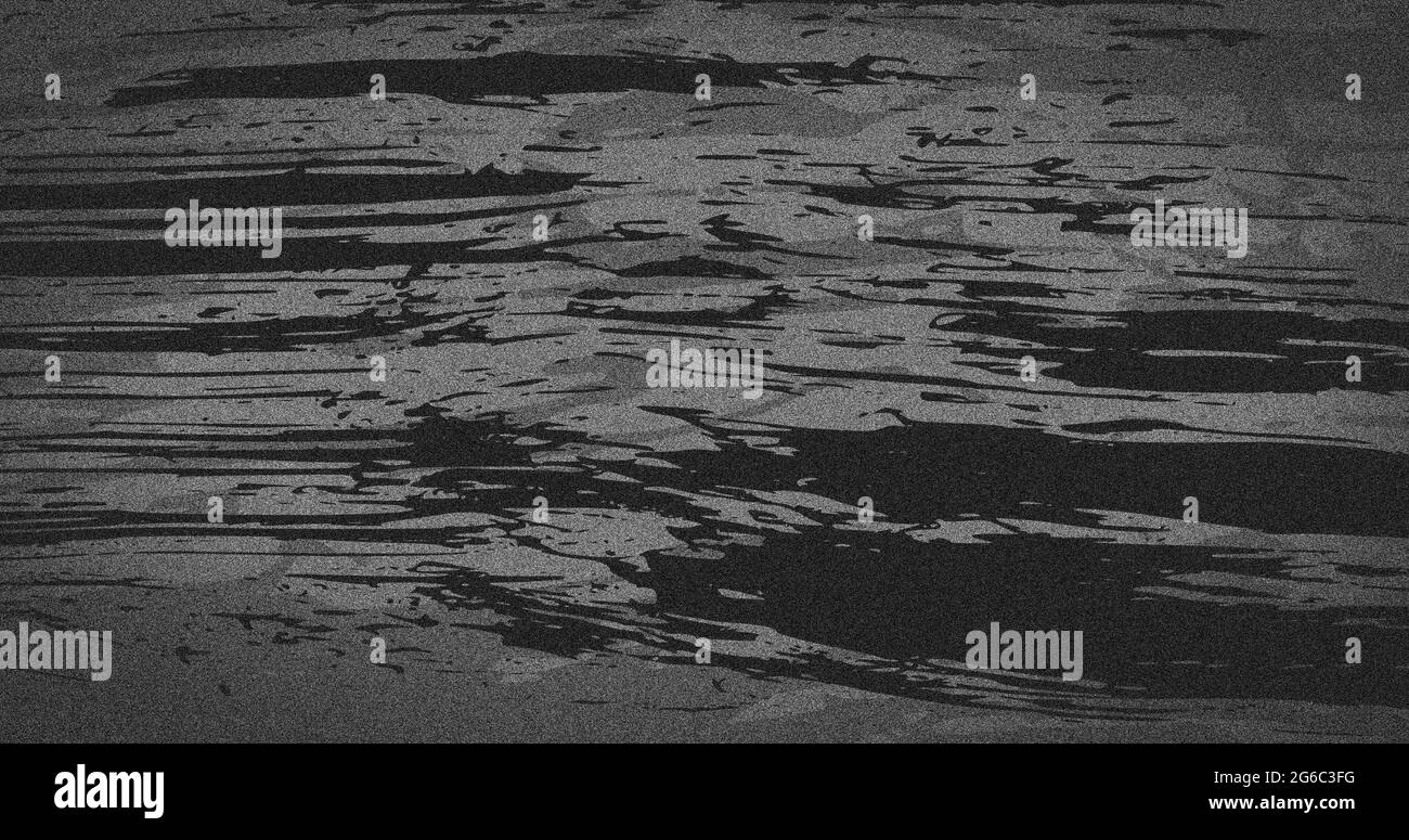 Image of dark grey abstract smudges moving fast on light grey ...
