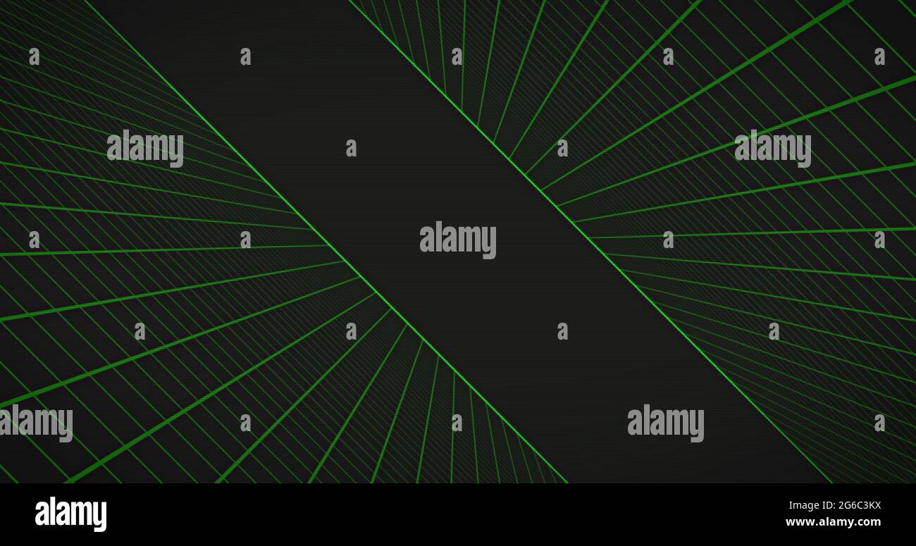 Image of green grid positioned diagonally on grey background Stock ...