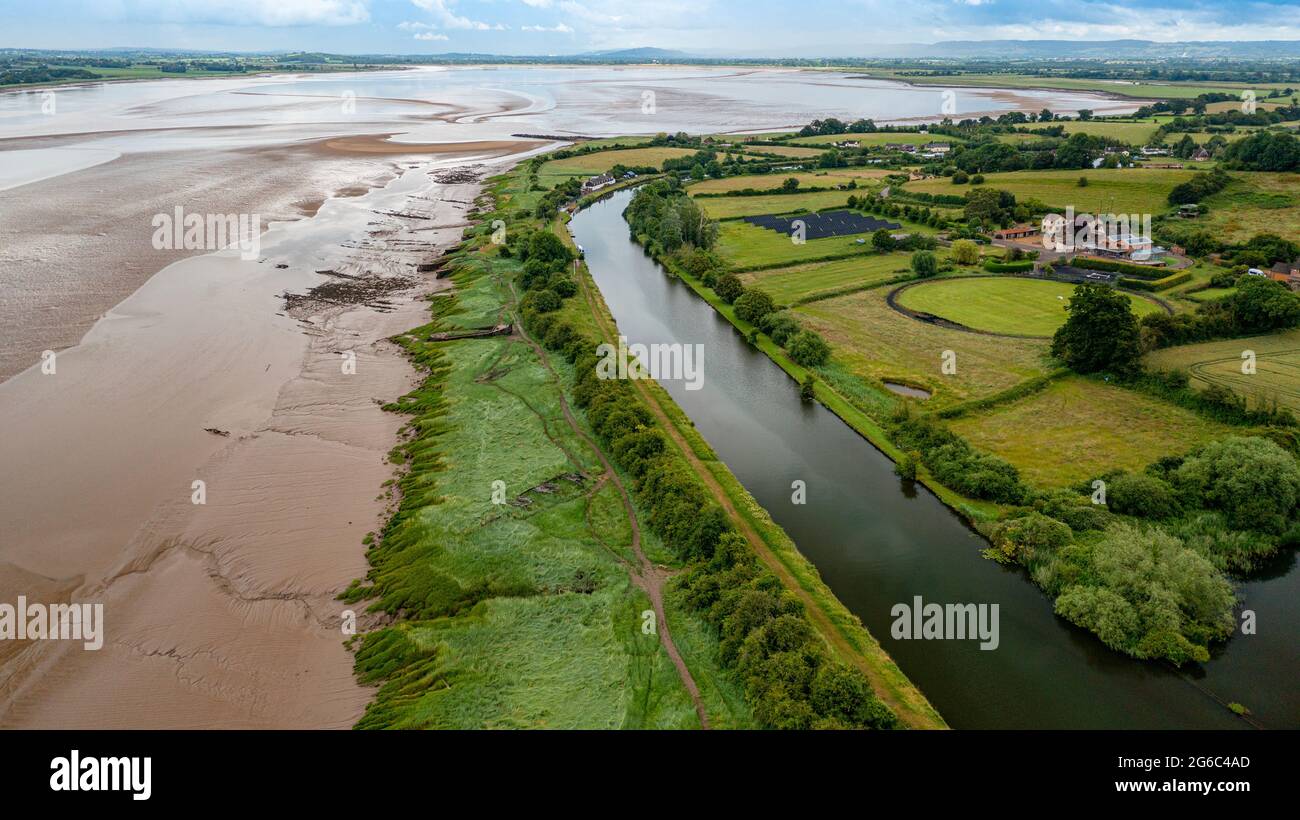 Purton Ships Graveyard Gloucestershire Stock Photo - Alamy