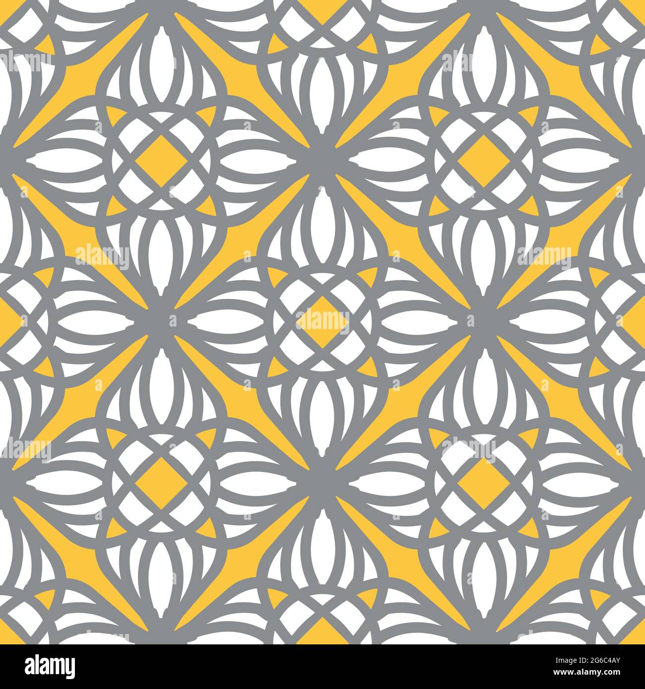 Yellow Modern Pattern