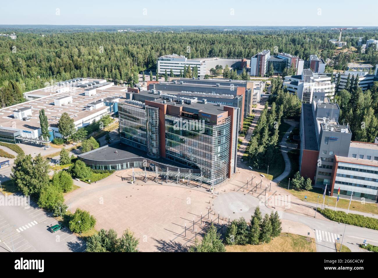 Nokia headquarters finland building hi-res stock photography and images ...