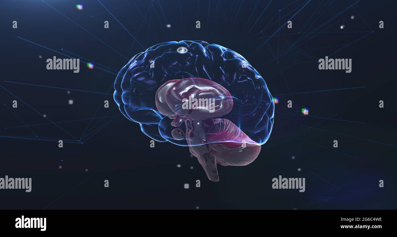 Light future brain hi-res stock photography and images - Alamy