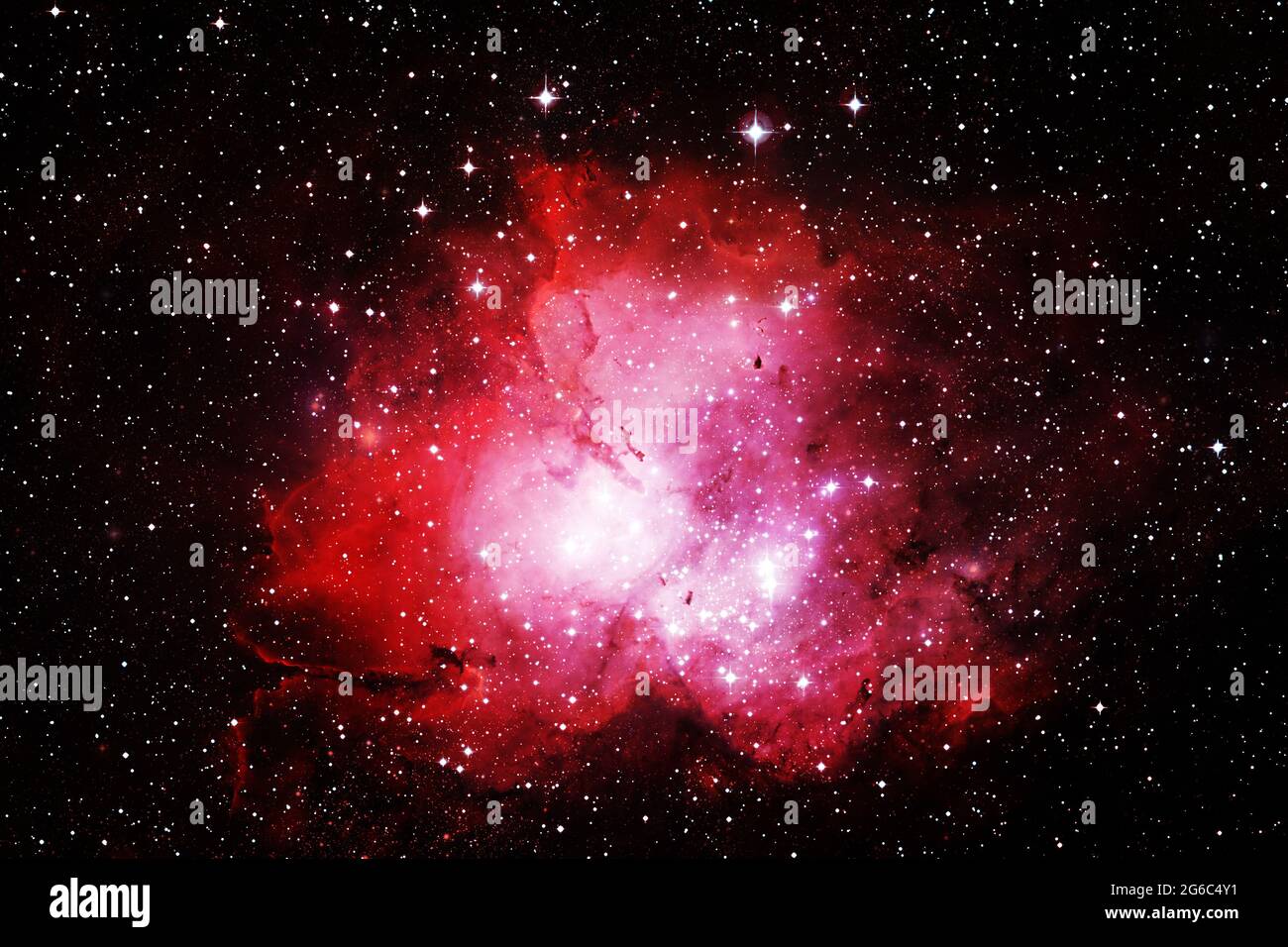 Cluster of stars. Starfield. Nebula. Elements of this image furnished ...
