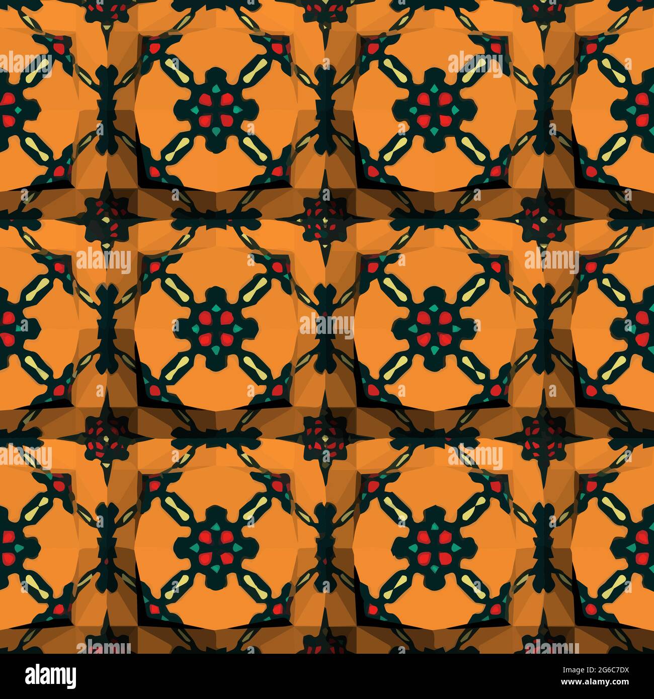 abstract drawing on uneven fabric or paper . seamless background with ...