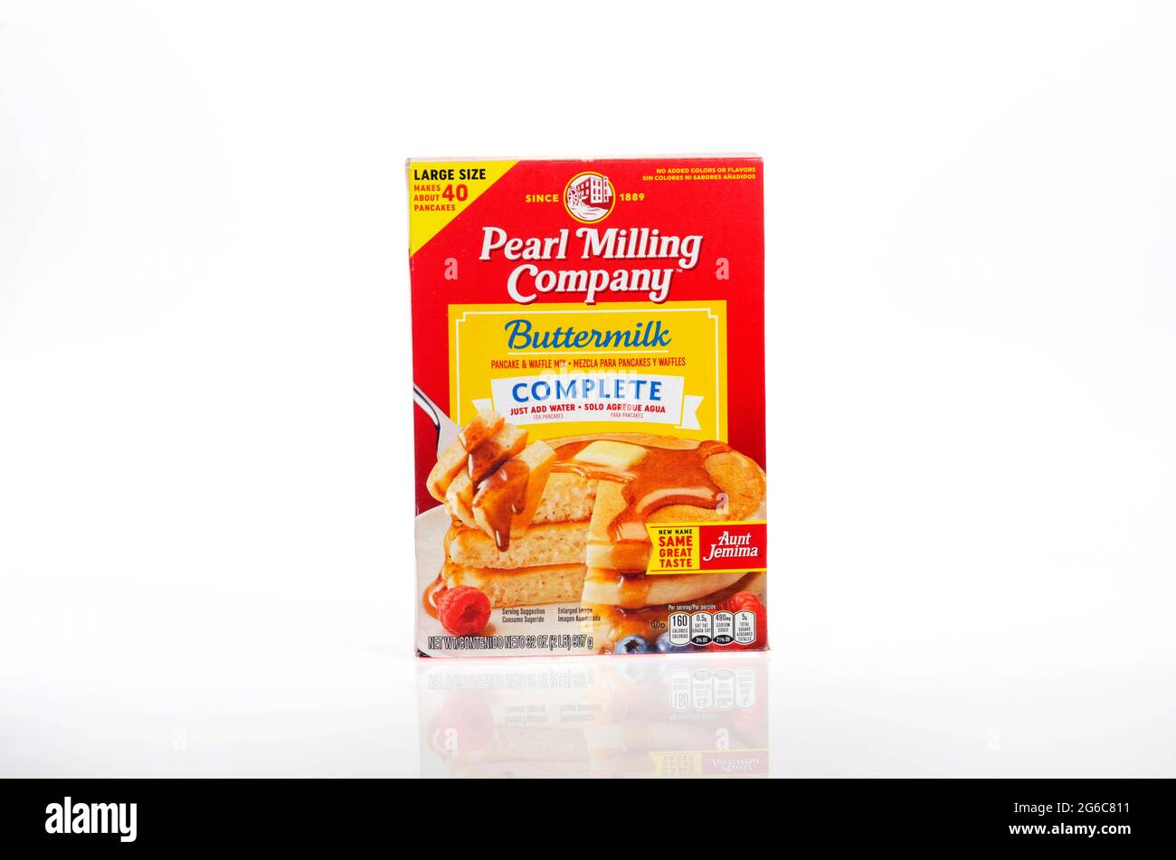 Pearl Milling, new identity for Aunt Jemima, Buttermilk Complete ...