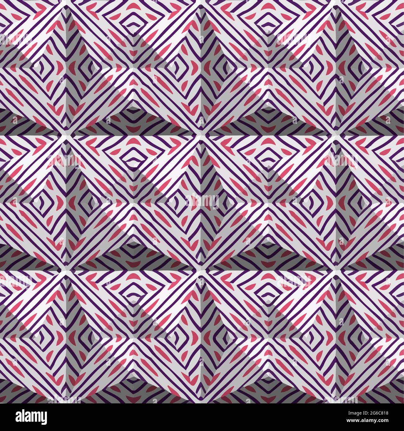 abstract drawing on uneven fabric or paper . seamless background with ...