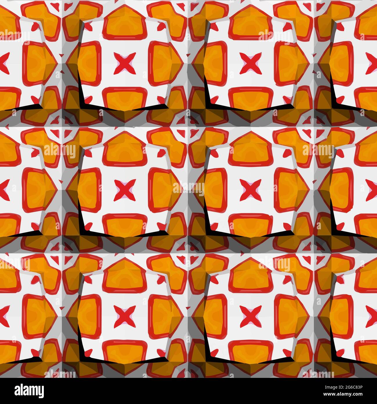 abstract drawing on uneven fabric or paper . seamless background with ...