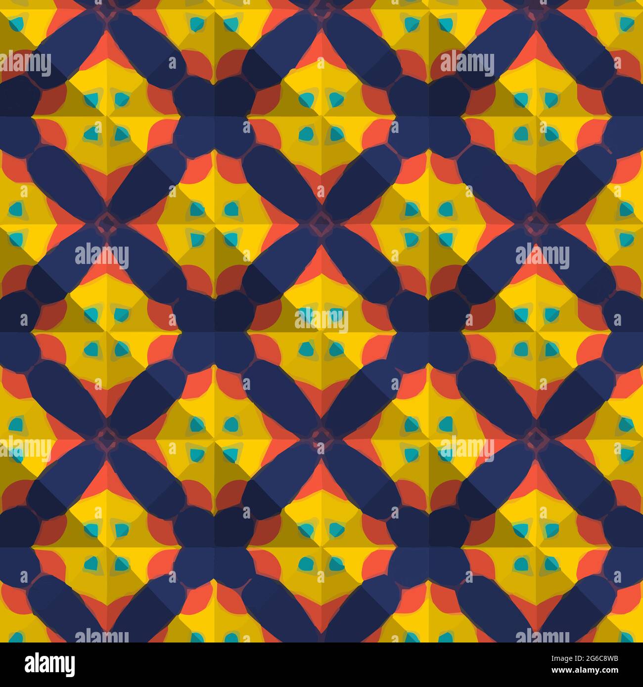 abstract drawing on uneven fabric or paper . seamless background with ...