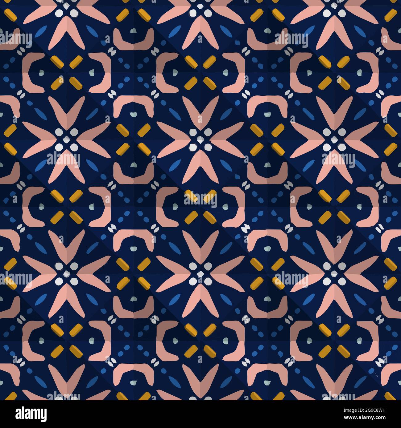 abstract drawing on uneven fabric or paper . seamless background with ...