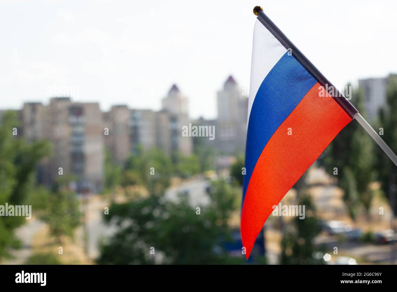Moscow city flag hi-res stock photography and images - Alamy