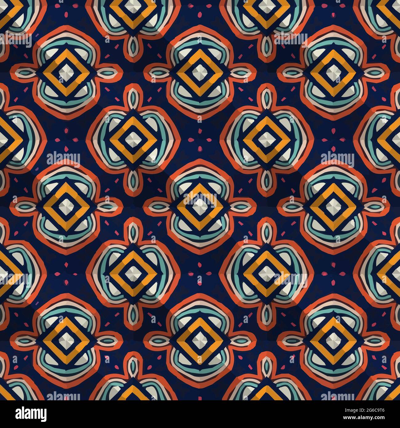 abstract drawing on uneven fabric or paper . seamless background with ...