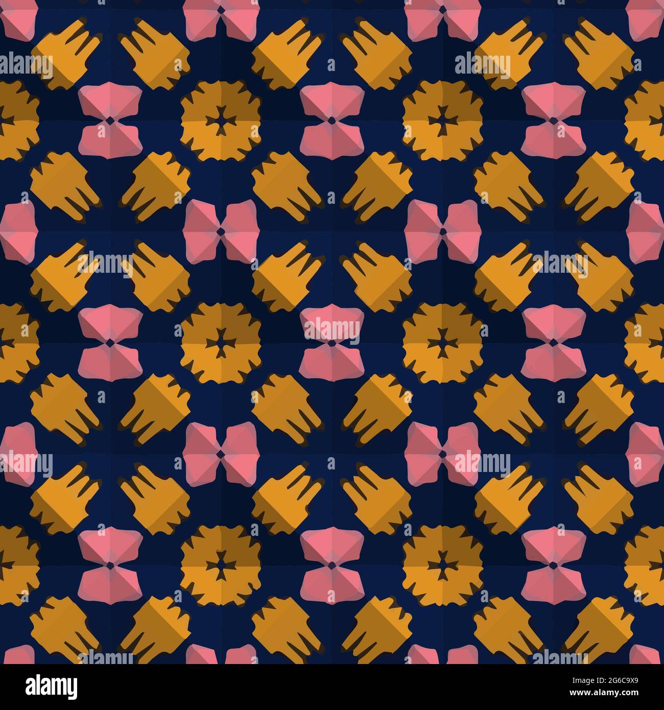 abstract drawing on uneven fabric or paper . seamless background with ...