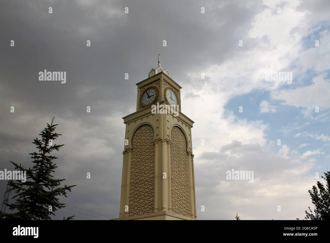 historical clock tower Stock Photo - Alamy
