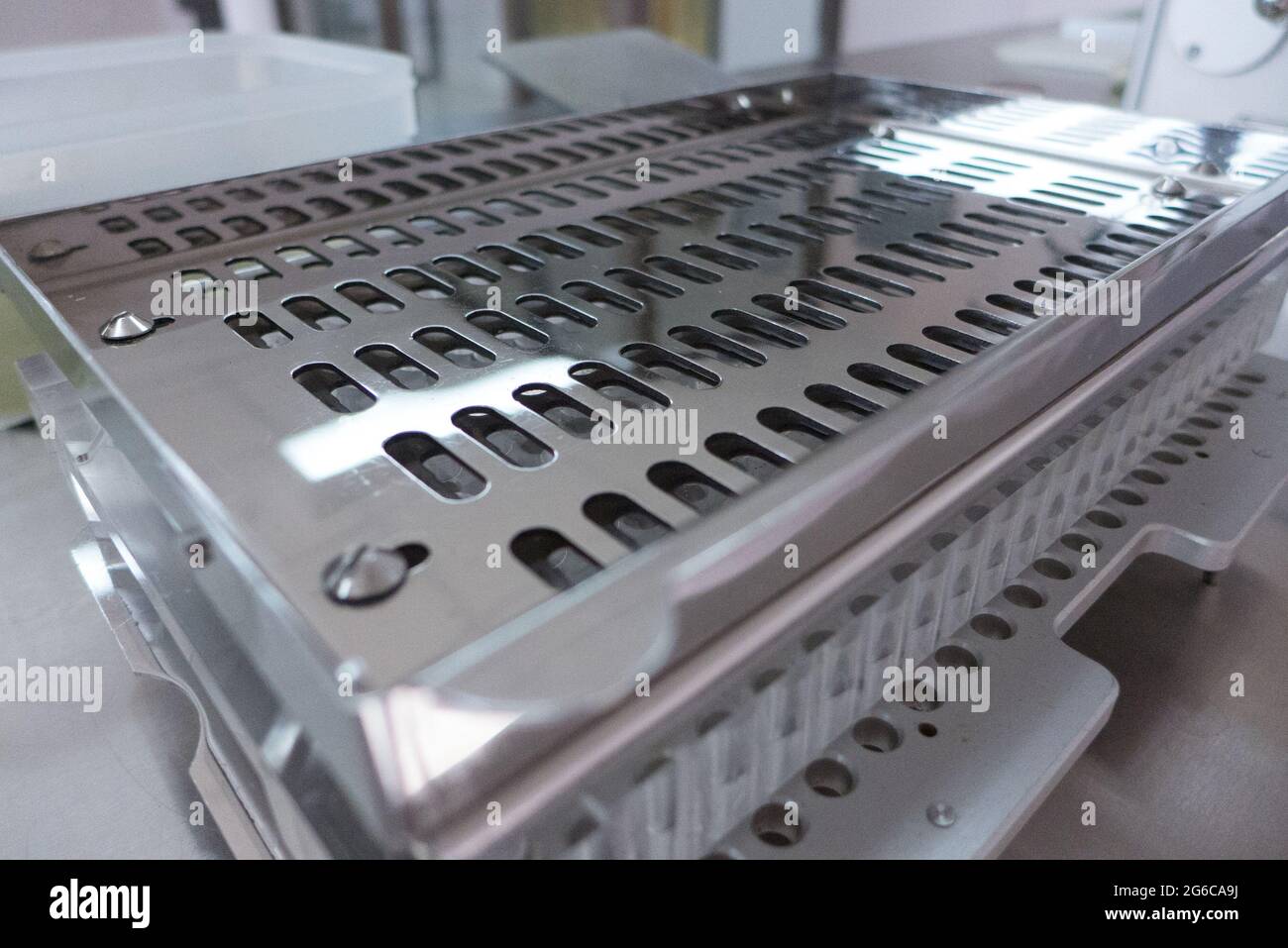 Laboratory equipment for making soft gel capsule Stock Photo - Alamy