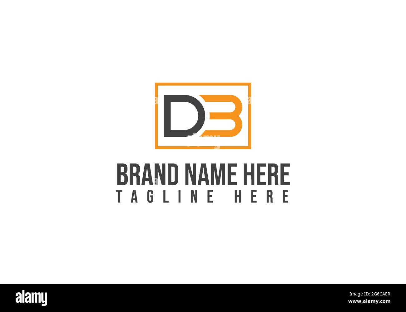 DB letter logo design Stock Vector Image & Art - Alamy