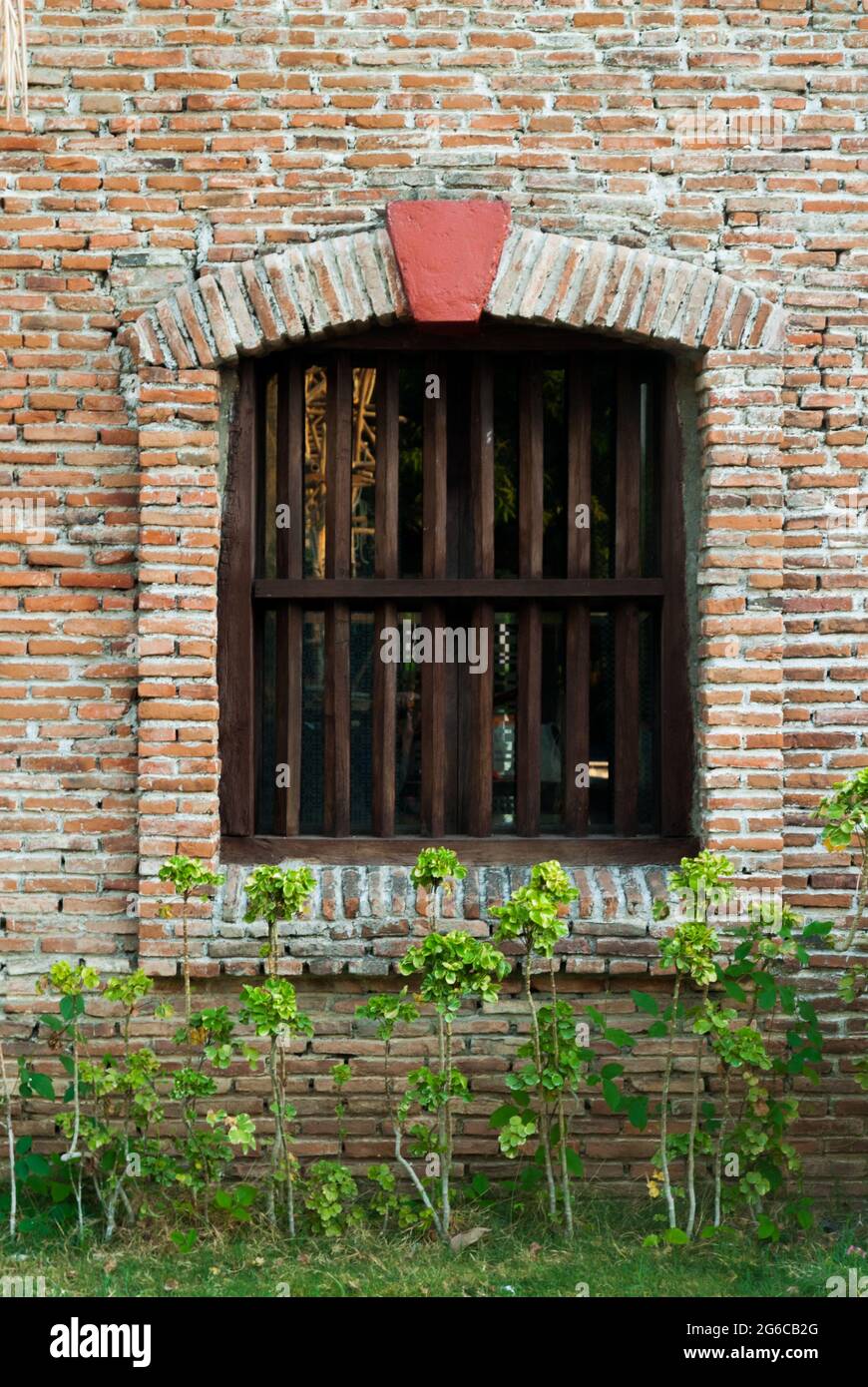 Old wooden window from the Spanish colonial era Stock Photo - Alamy