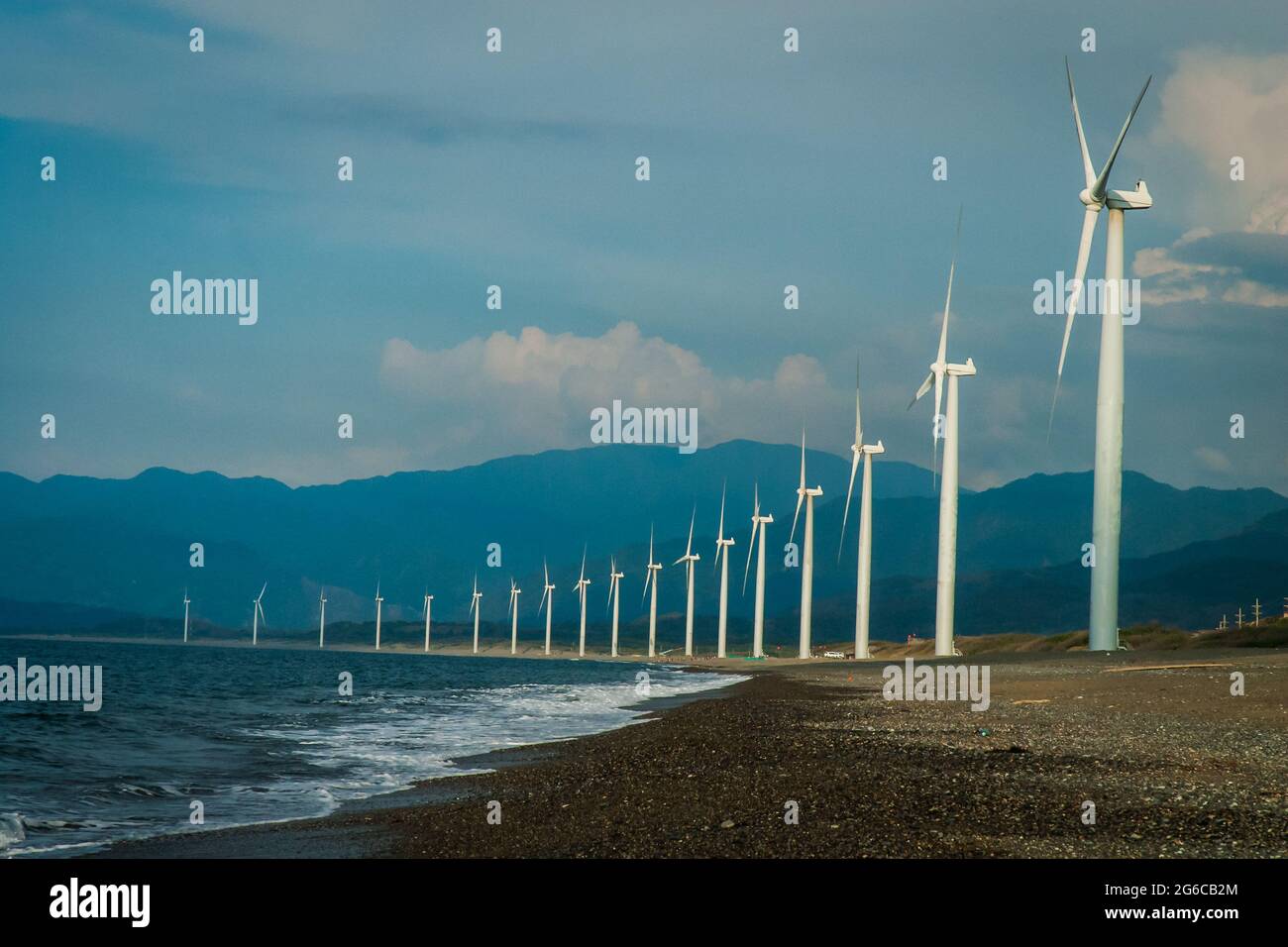 Bangui Windmills in Pagudpud, Philippines Stock Photo - Alamy