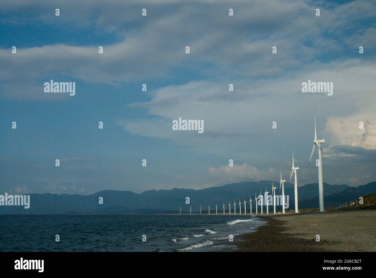 Bangui Windmills in Pagudpud, Philippines Stock Photo - Alamy
