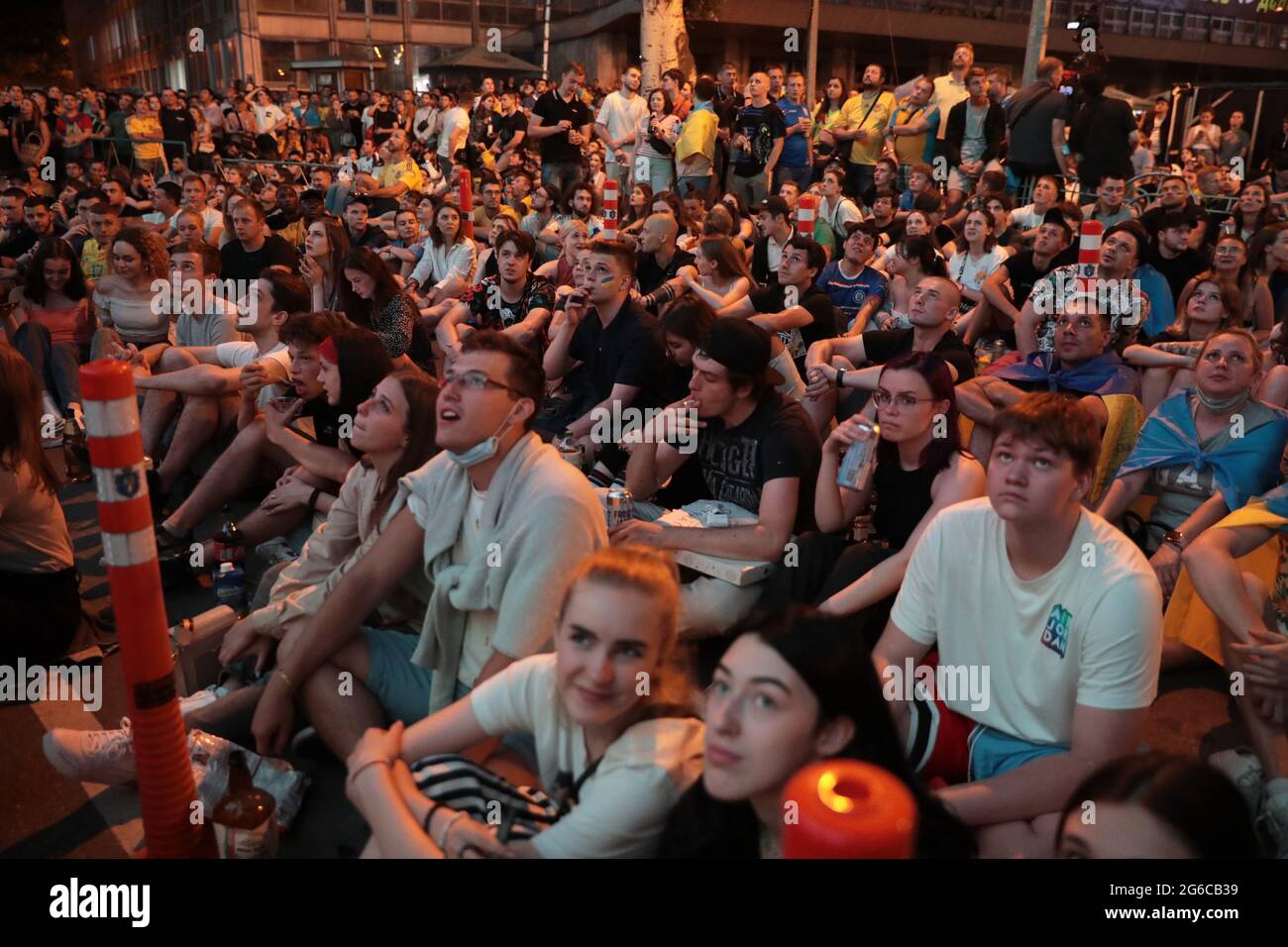 Euro 2020 fan zone hi-res stock photography and images - Alamy