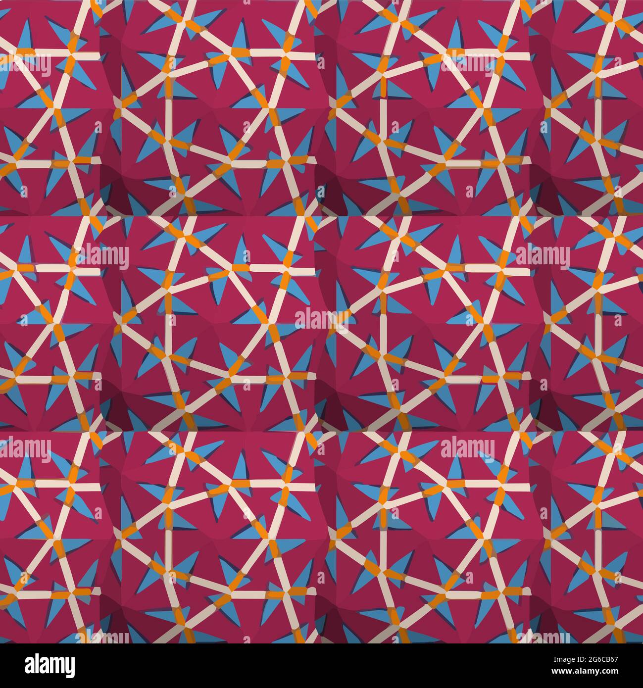 abstract drawing on uneven fabric or paper . seamless background with ...