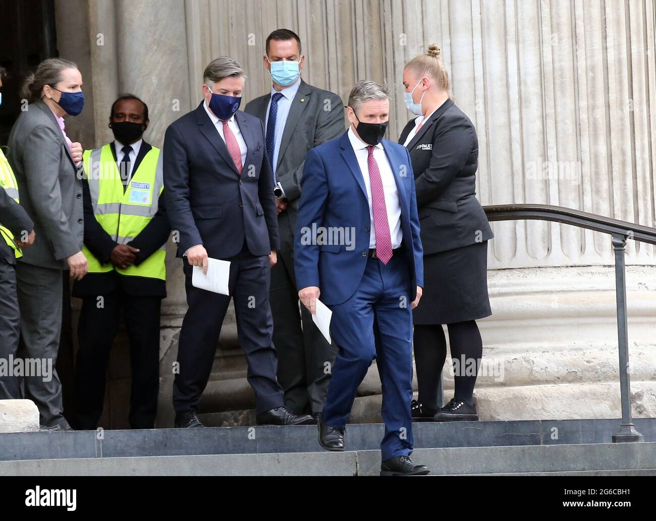 London, England, UK. 5th July, 2021. Labour leader KEIR STARMER is seen ...