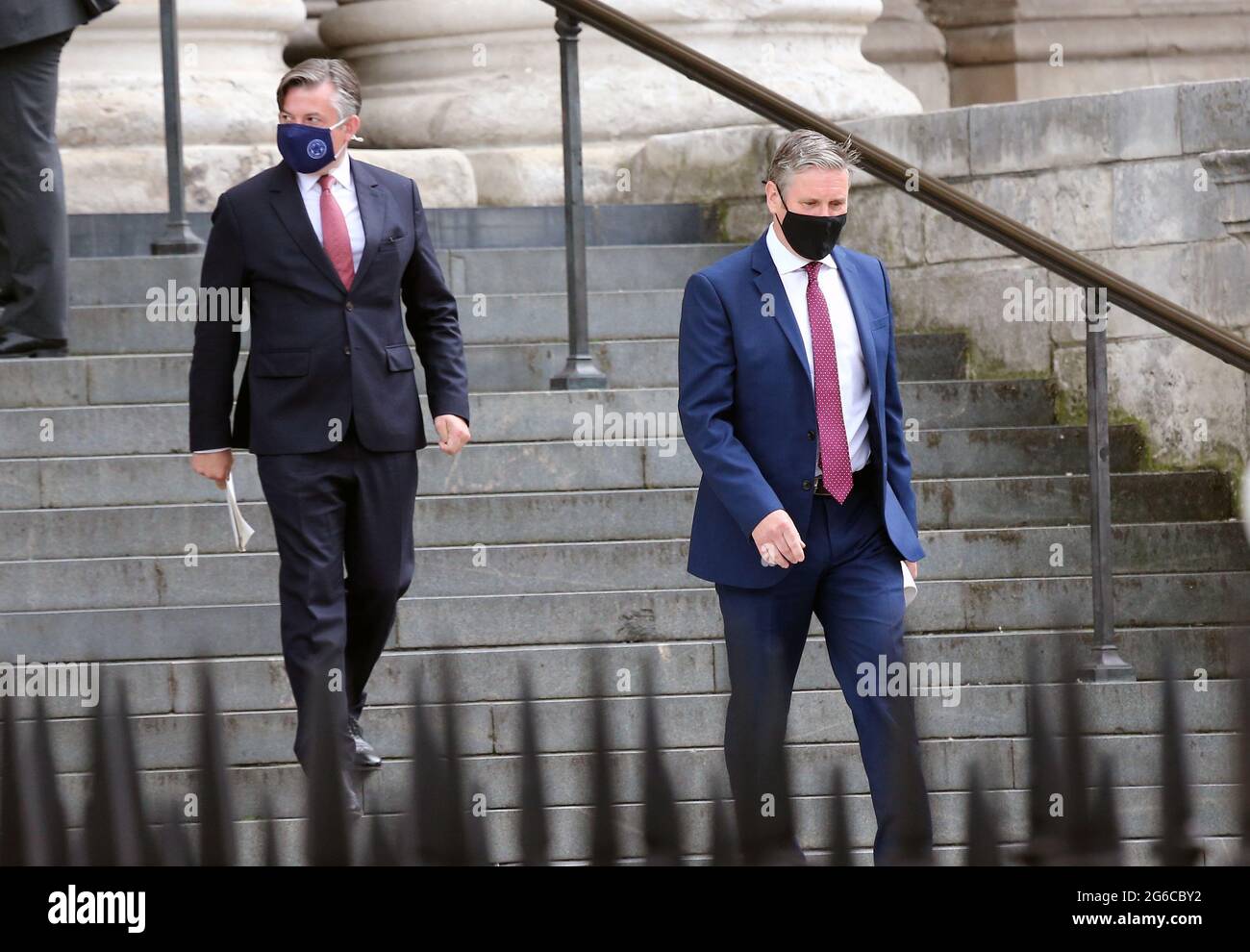 London, England, UK. 5th July, 2021. Labour leader KEIR STARMER is seen ...