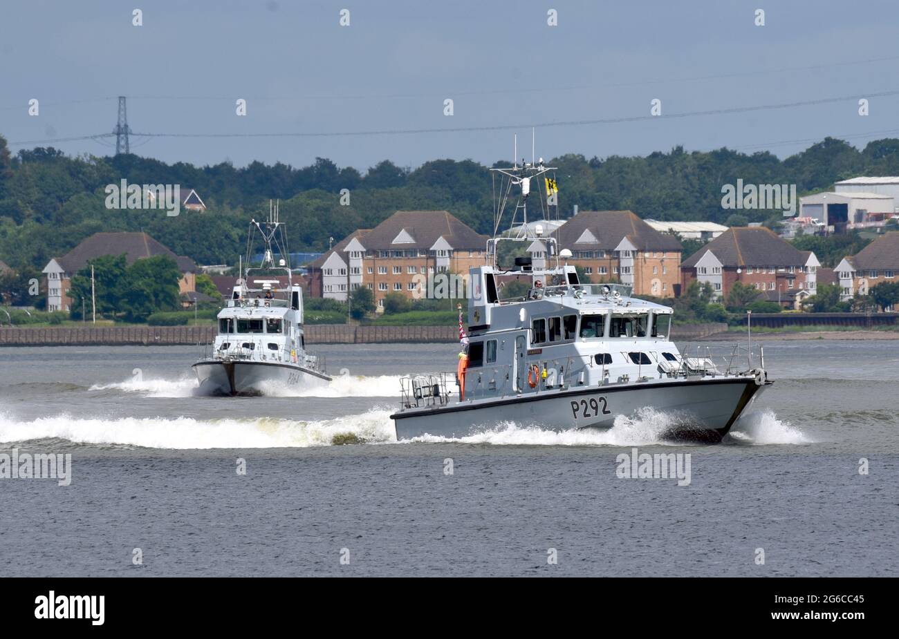 05/07/2021 Gravesend UK After spending last week on exercise in the ...