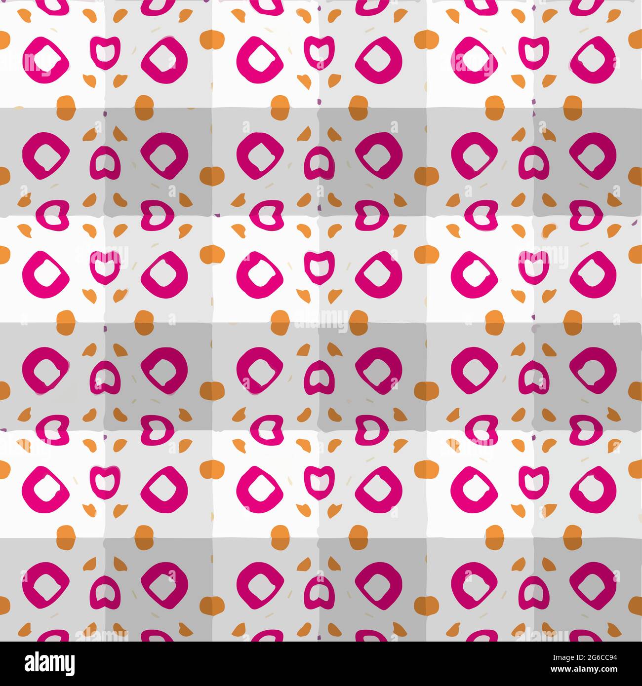 abstract drawing on uneven fabric or paper . seamless background with ...